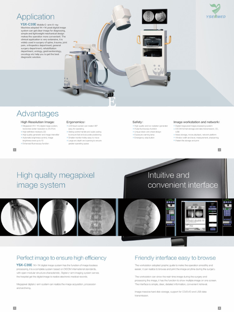 YSX-C35E 3.5kW Digital C-arm System | PDF