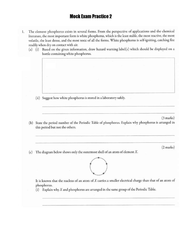 Mock Exam Practice | PDF