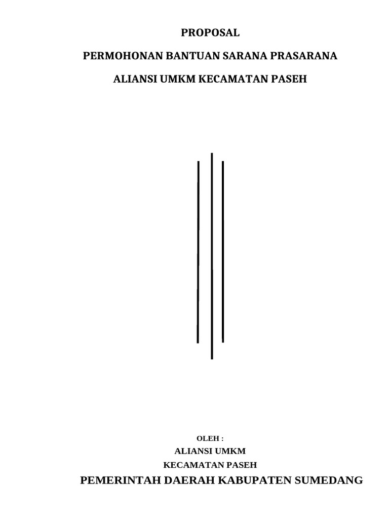 Umkm Proposal | PDF
