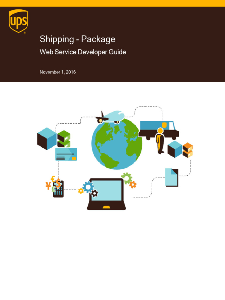 Ups API Dokumentacja | PDF | United Parcel Service | Web Service
