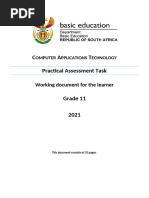 CAT PAT Grade 11 2024 | PDF | Electronic Waste | Waste Management