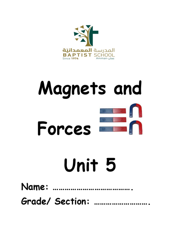 Unit 5 (Magnets and Forces Revision) | PDF