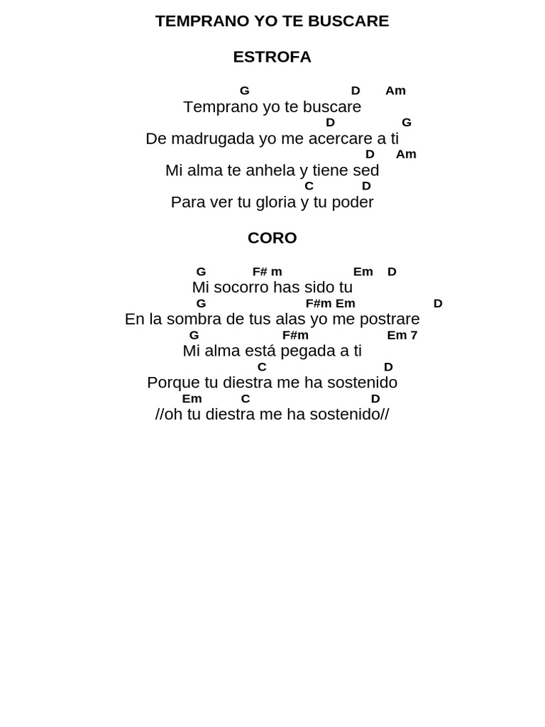 Temprano Yo Te Buscare | PDF