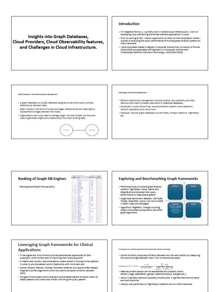 Lecture_Meghana_Insights into Graph Databases- Cloud Providers- Cloud Observability features ...