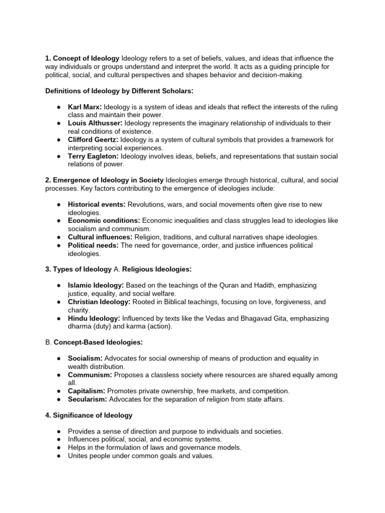 Easy Peasy Notes of Ideology and Constitution of Pakistan | PDF ...