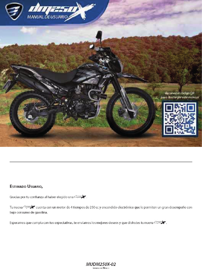 Manual Dm250x | PDF