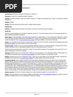 USP Monographs Reagents - Test Solutions (TS) | PDF | Acid | Ammonia