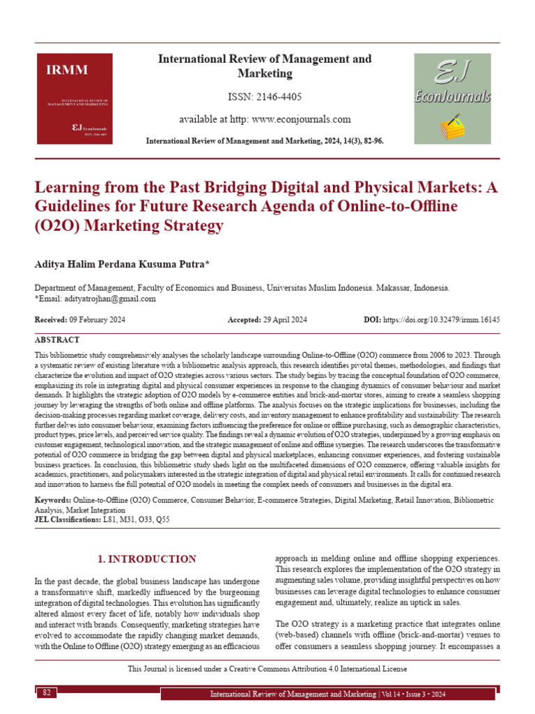 Learning From The Past Bridging Digital and Physical Markets - A ...