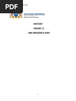 Bantu Eduction Research Question | PDF | Interview | Apartheid