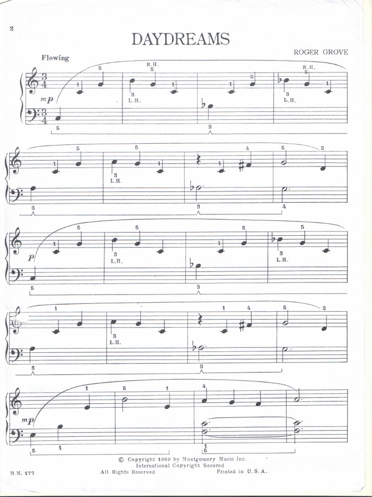 Daydreams - Roger Grove | PDF