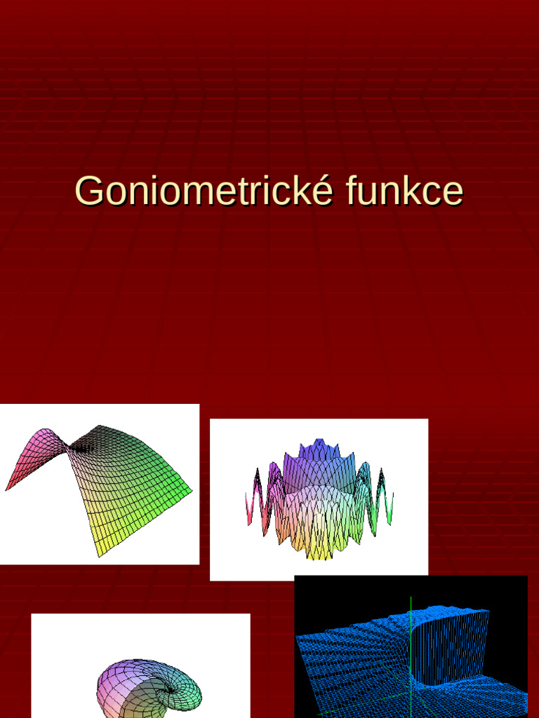 Goniometricke_funkce 1 | PDF