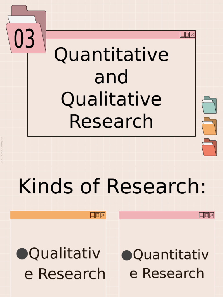 Copy Quantitative and Qualitative Research | PDF | Quantitative ...
