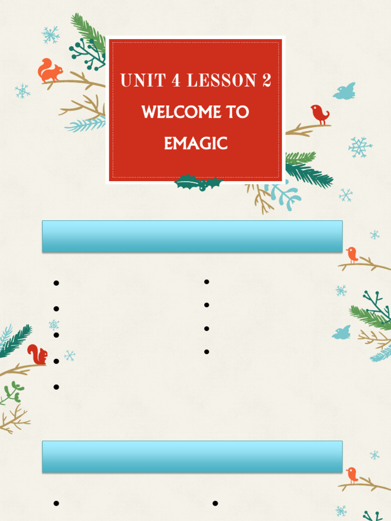 Unit 4 lesson 2 | PDF