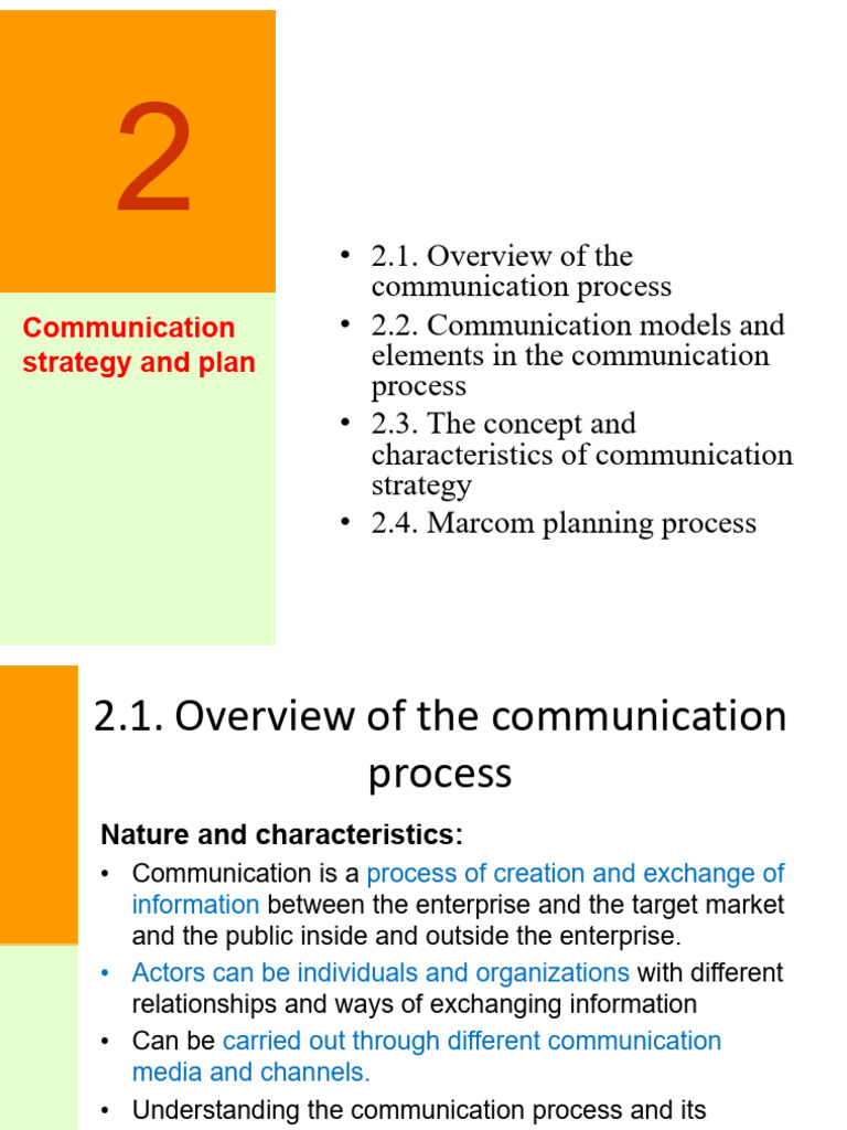 Communication Strategy and Models Overview | PDF | Communication ...