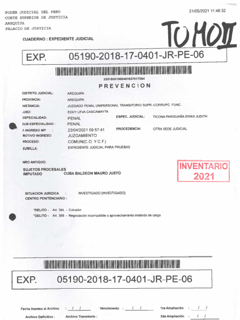 5190-2018-17 Tomo Iii | PDF