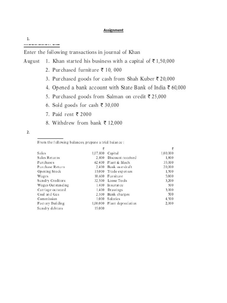 Assignment For BCA | PDF