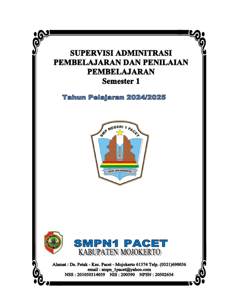 Program Supervisi | PDF