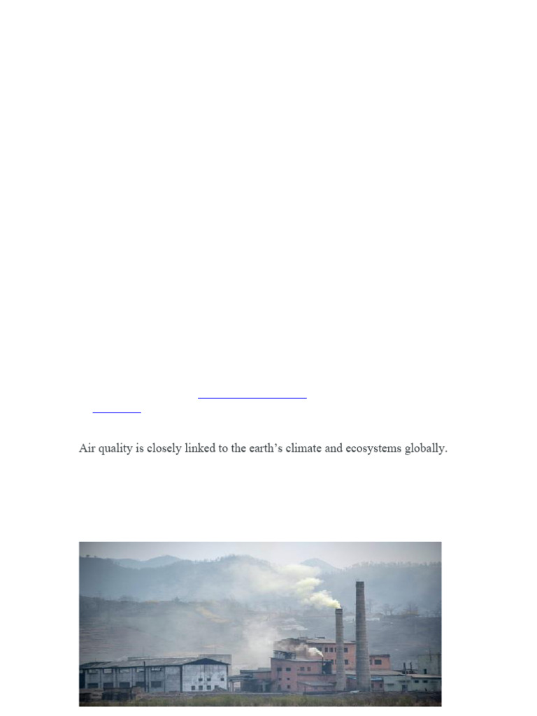 Air Pollution Report | PDF | Air Pollution | Particulates