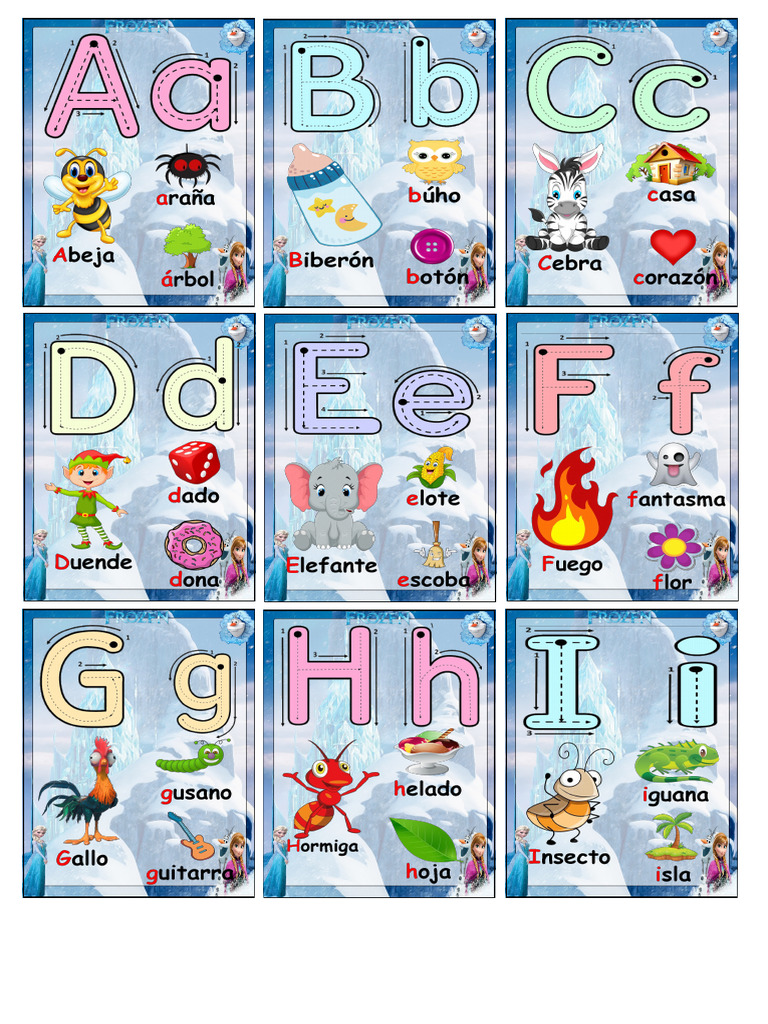 ABC Frozen | PDF