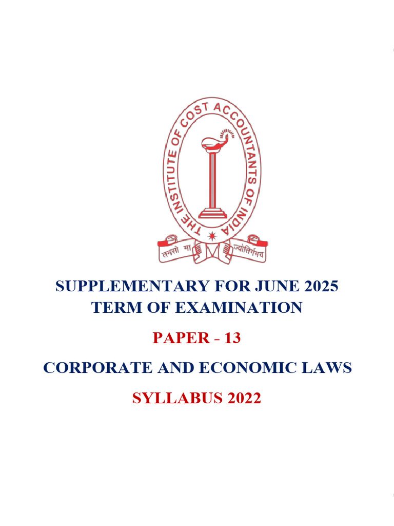 Supplementary Paper-13 June2025 (Final) | PDF | Securities (Finance ...