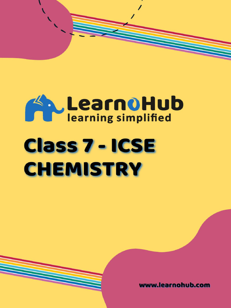 DPP - ICSEClass 7 - Chemistry - Elements, Compounds & Mixtures ...