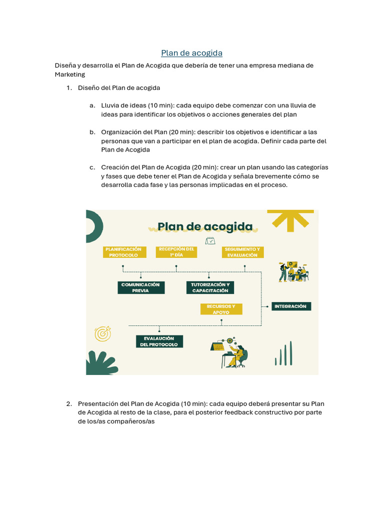 Plan de Acogida | PDF