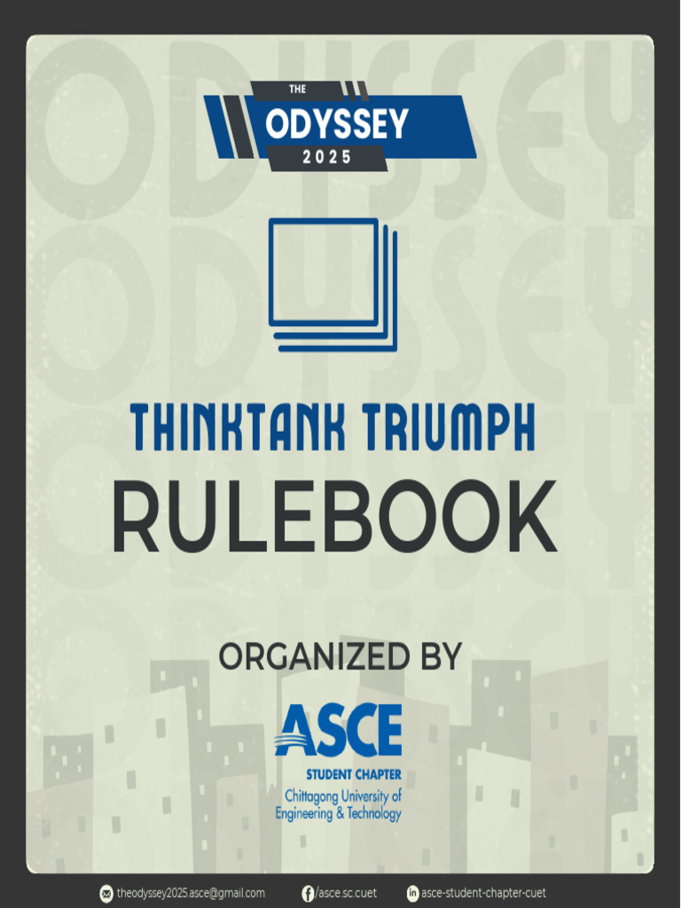 Thinktank Triumph Rulebook | PDF | Learning | Cognition