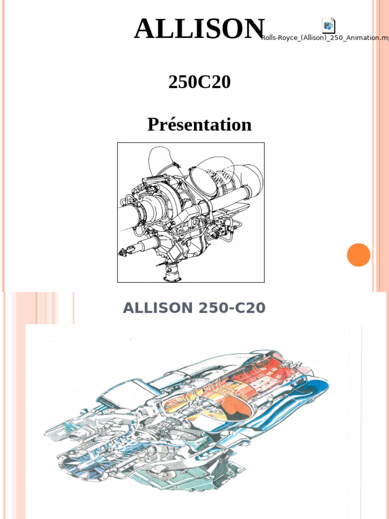presenta 3 allison | PDF | Turbine | Soupape