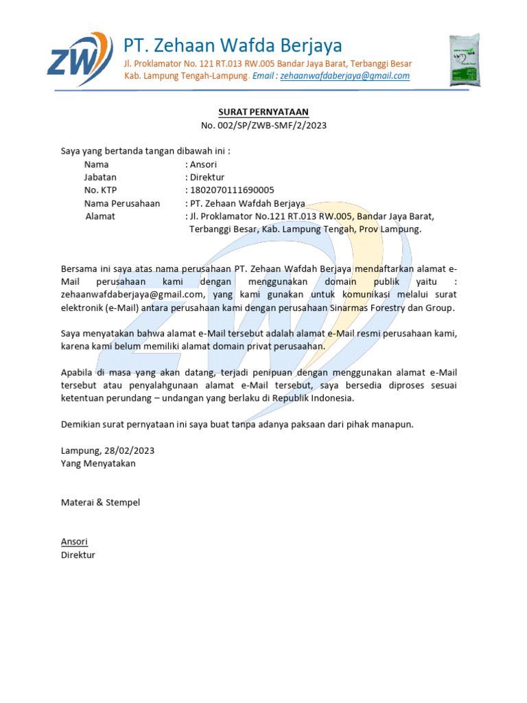 Form-NVD-027 E-Mail General Account Local Rev0 - SMF | PDF