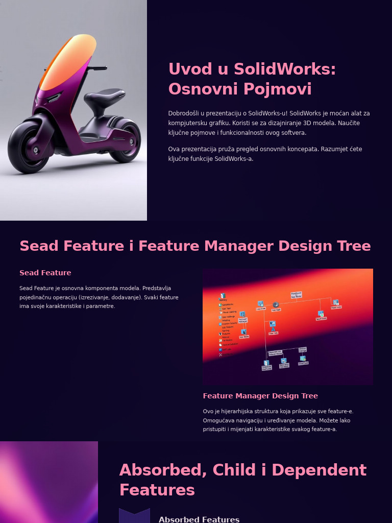 Uvod U SolidWorks Osnovni Pojmovi | PDF