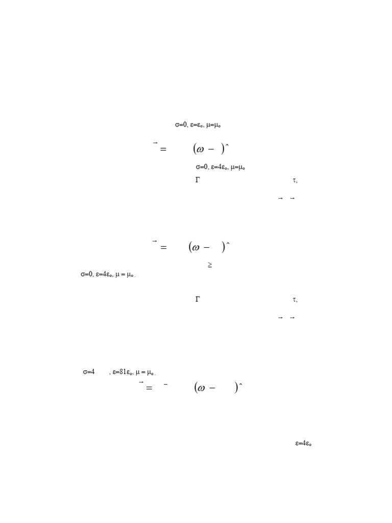 Em Theory - Tutorial 4 | PDF | Waves | Reflection (Physics)