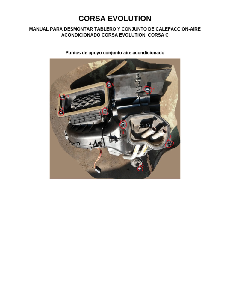 Instructivo Tablero Corsa | PDF