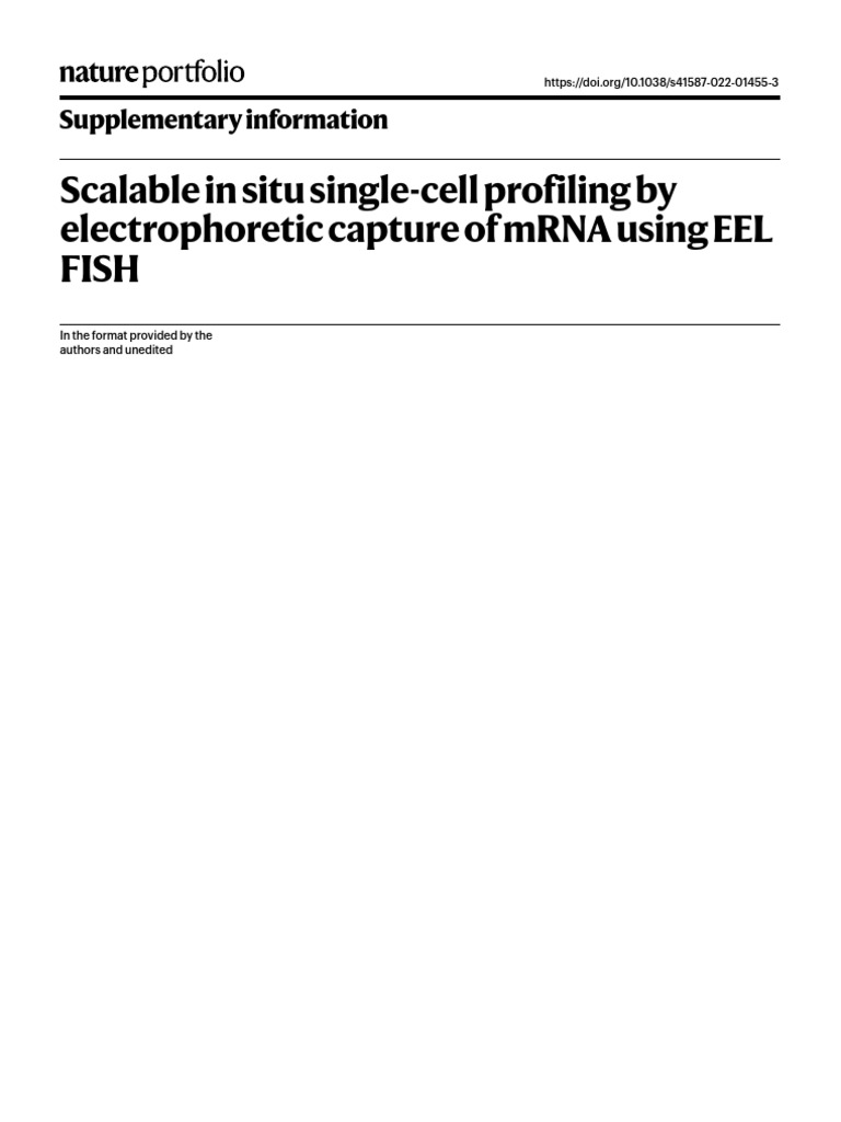 Supplementary Information - Scalable in Situ Single-Cell Profiling by ...