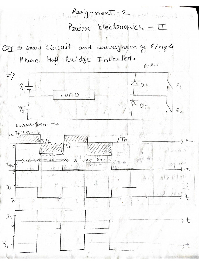 Power Electronics Assignment 2 | PDF