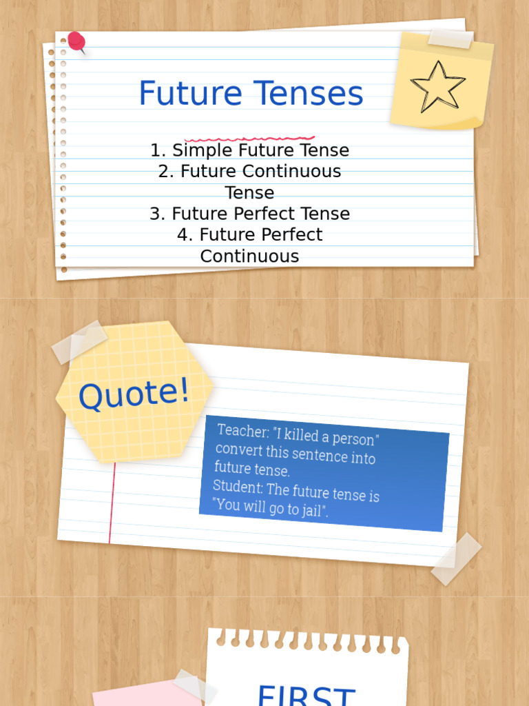 Grammar - Future Tense | PDF | Language Mechanics | Grammar