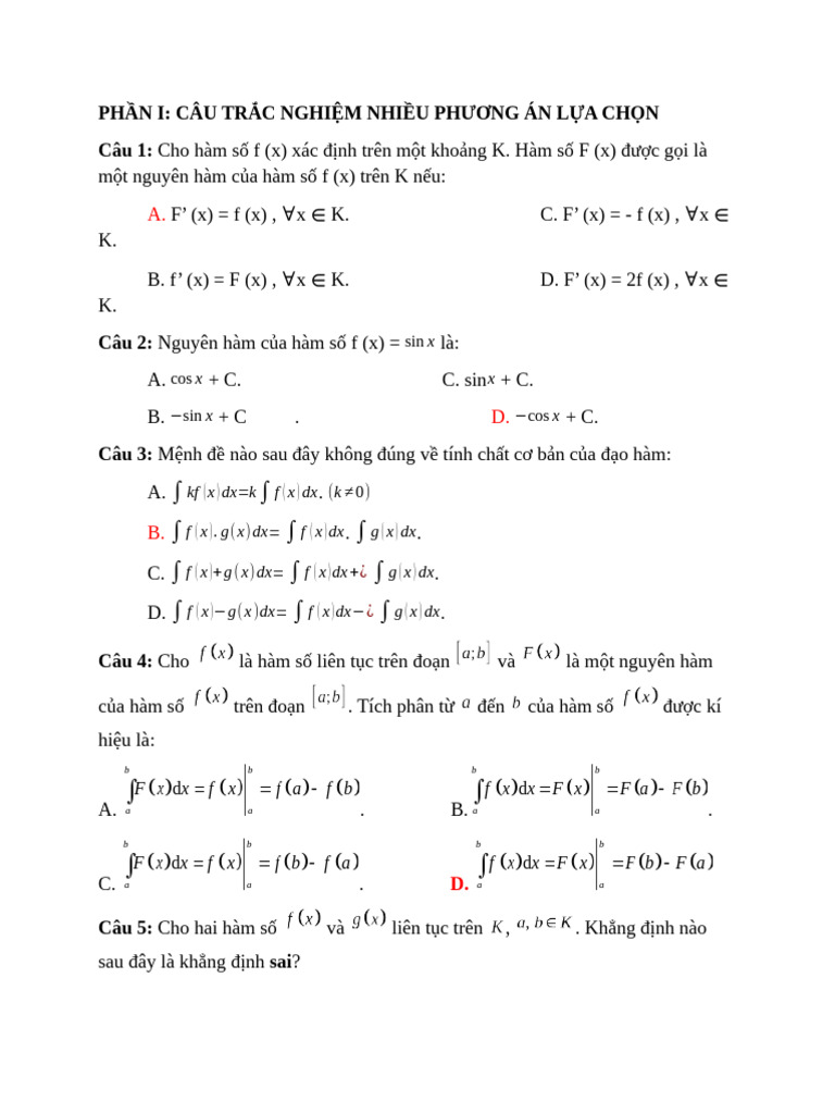 12a1-Tổ 3-Đề minh họa Toán GHK II (1) | PDF