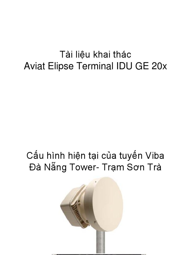 Aviat Idu Ge 20x | PDF