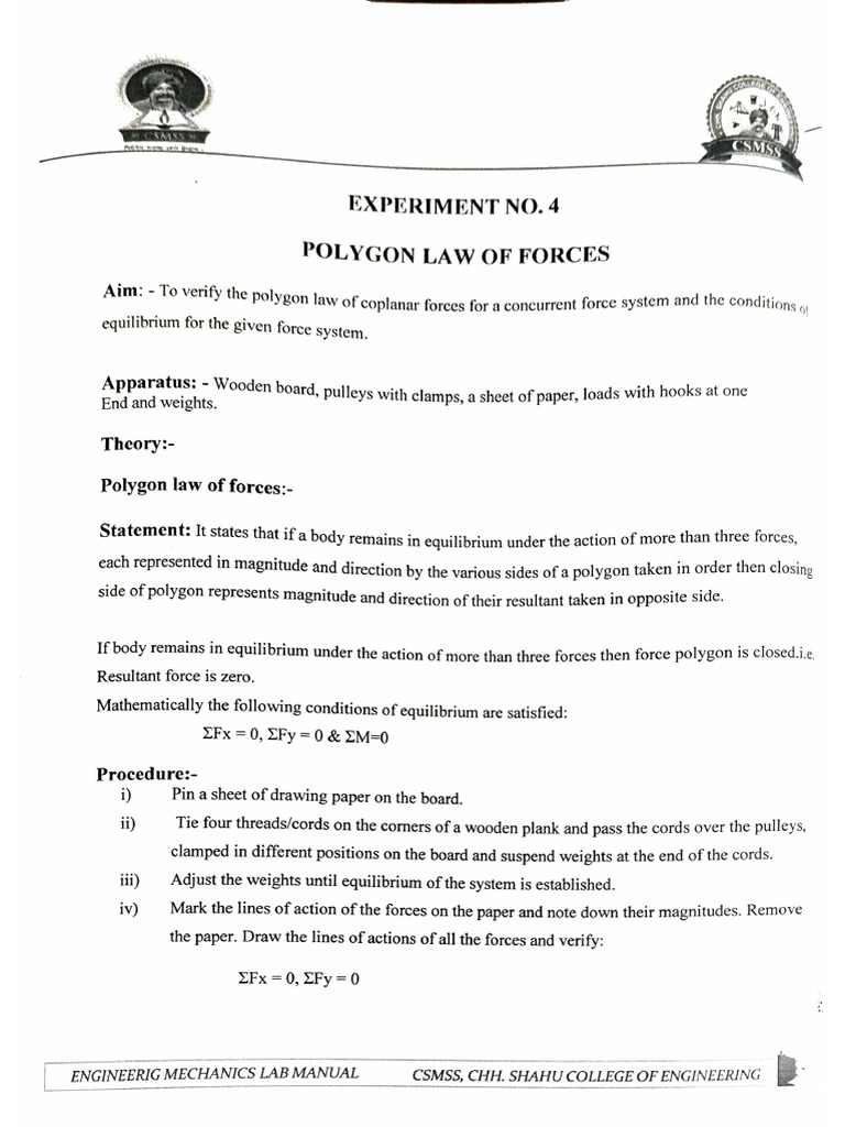 Polygon Mechanic Lab | PDF