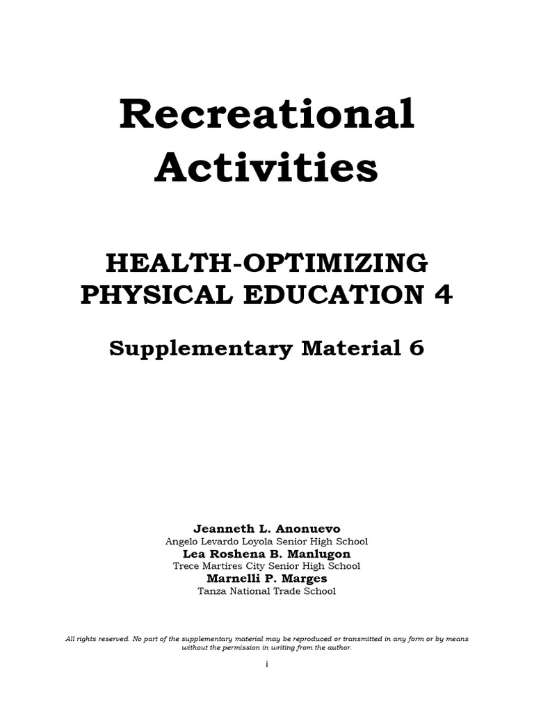 HOPE 4 Module 6 Orienteering | PDF | Compass | Learning