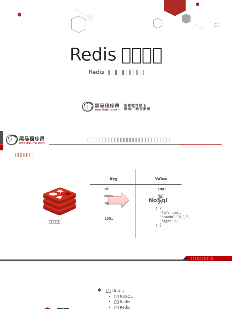 01 Redis快速入门 | PDF