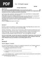 Grade 6 ELA Practice Test | PDF | Alexander Hamilton | James Madison