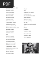 Letra de "Vivir Mi Vida" - Marc Anthony | PDF | Poesía