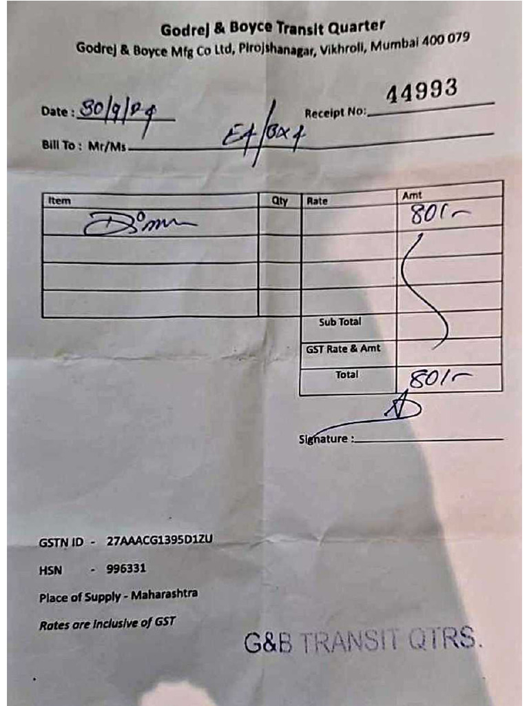 Food Bills | PDF