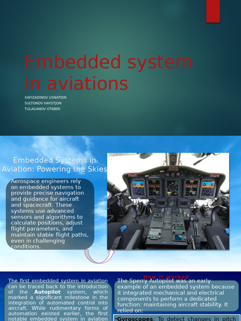 Embedded System in Aviations (2) | PDF | Flight Recorder | Avionics