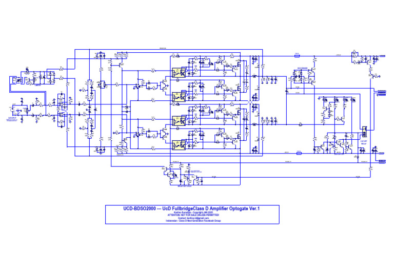 UCD-BDSO2000 - UcD FB Class D Opto BDS Rev.1 | PDF