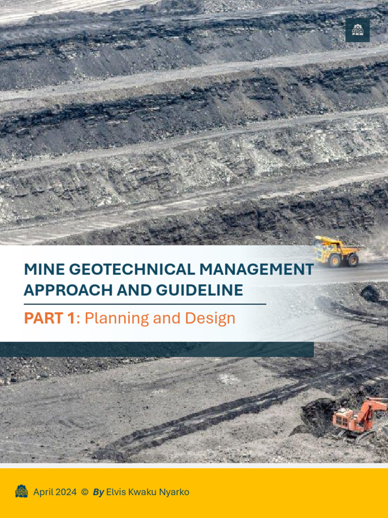 Mine Geotechnical Management Guidelines | PDF | Geotechnical ...