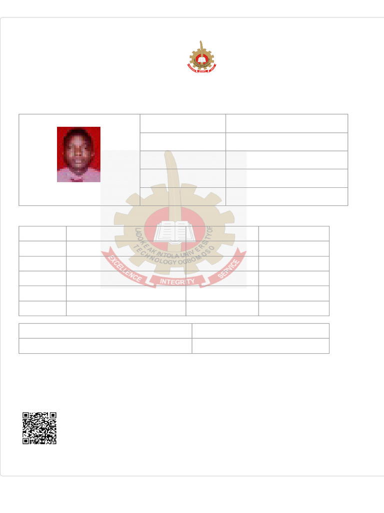 LAUTECH 2024/2025 Post UTME Result | PDF