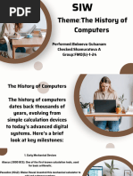 Computer History Presentation | PDF