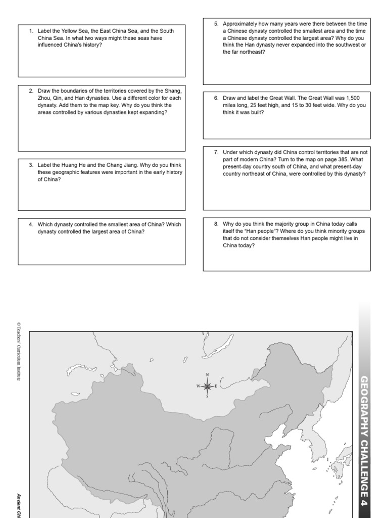 Geography of the Han Dynasty | PDF | China | World Politics