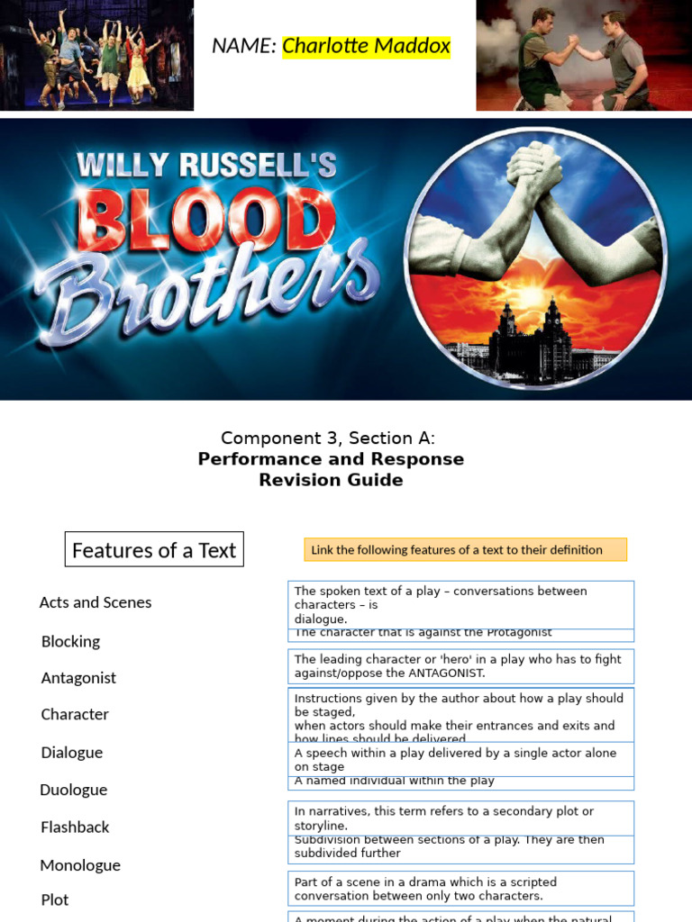 Blood Brothers Set Design Insights | PDF | Theatre